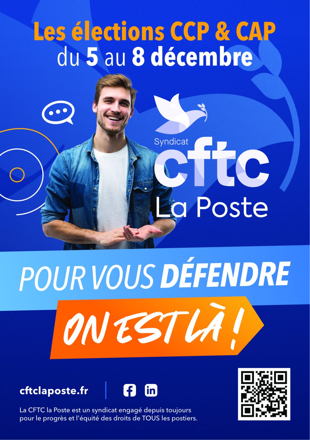 Elections CAP CCP du 5 au 8 décembre – CFTC LA POSTE